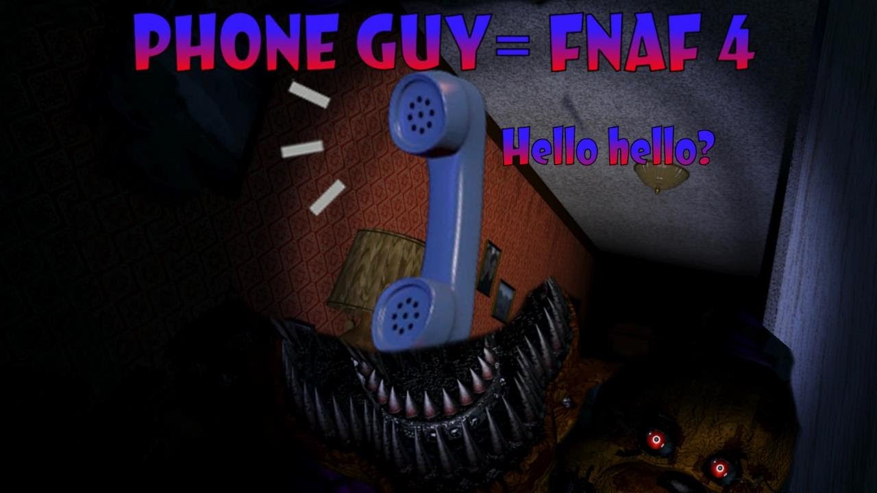 Phone guy is FNAF 4's Secret protagonist! - YouTube