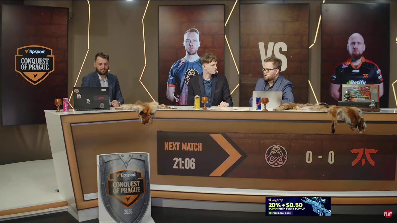 Live: 9INE vs fnatic - Tipsport Conquest of Prague 2025 Finals - YouTube