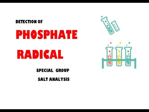 PHOSPHATE RADICAL : SPECIAL GROUP ( SALT ANALYSIS ) ALL PUNJAB BOARD ...