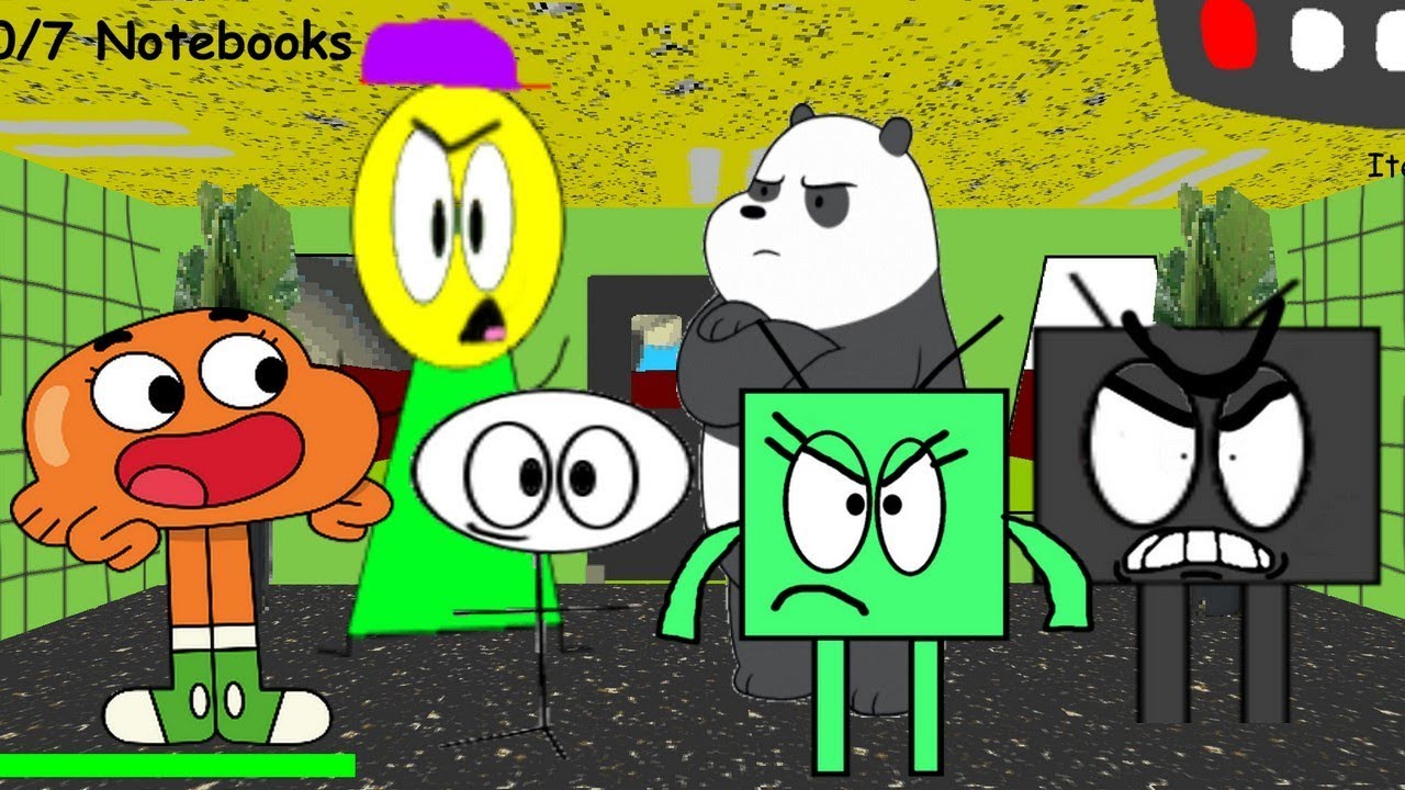 Television Boy Basics in Light & Everytime - Baldi's Basics Mod - YouTube