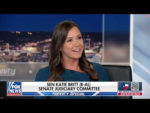 U.S. Senator Katie Britt (R-Ala.) joins the Hannity Show on Fox hosted ...