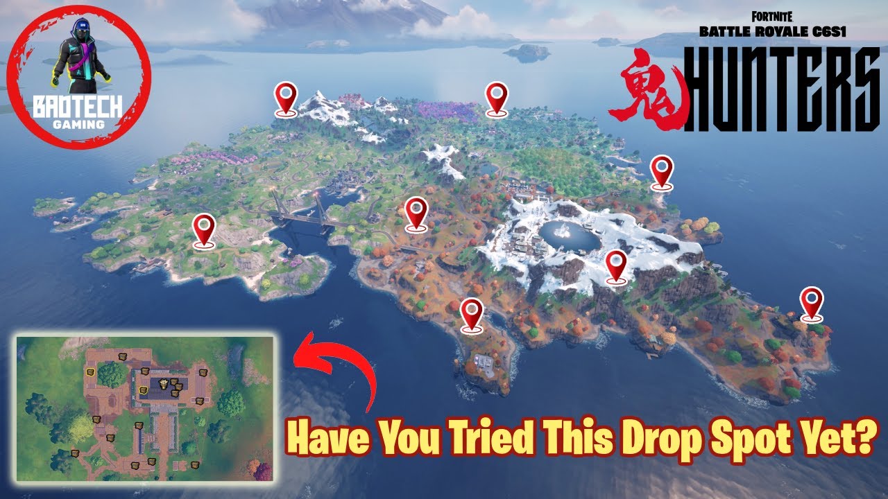 I Found the SECRET Drop Spot to help your Early Game Fortnite Chapter 6 ...