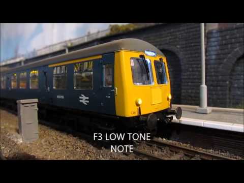 Bachmann 105 DMU DCC sound review, Modifications and model overview ...