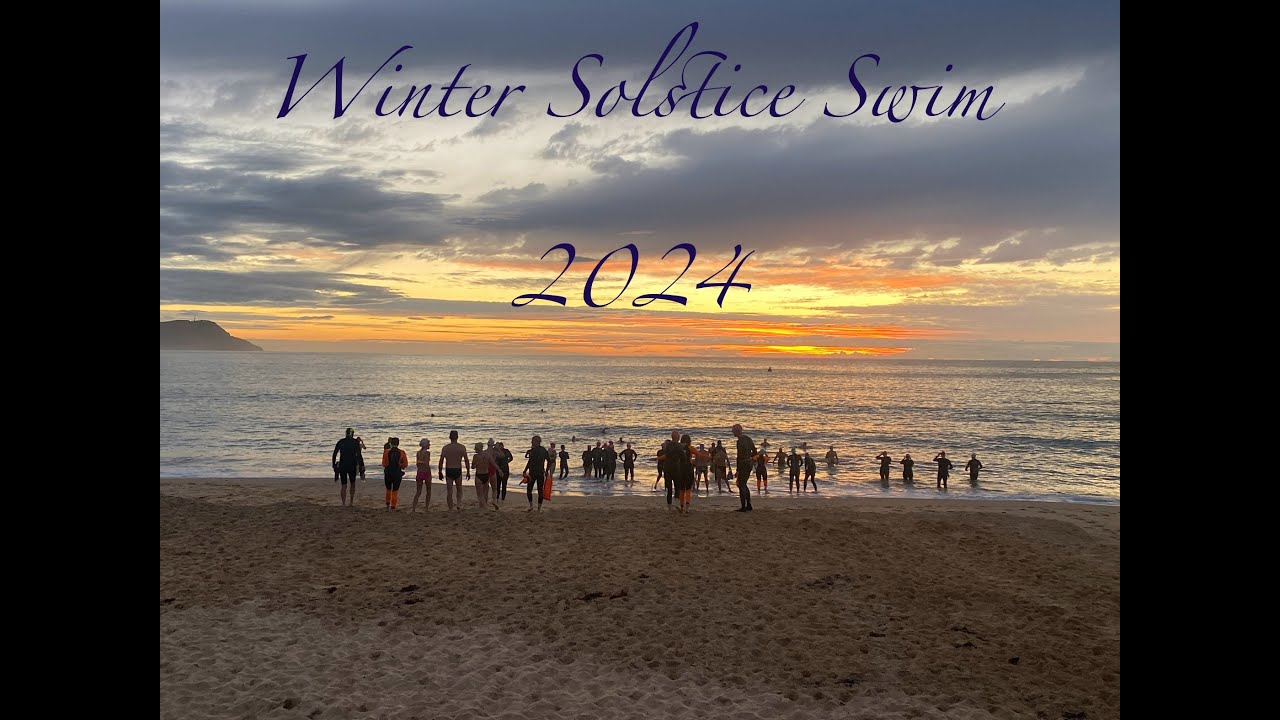 Winter Solstice Swim 2024 - YouTube