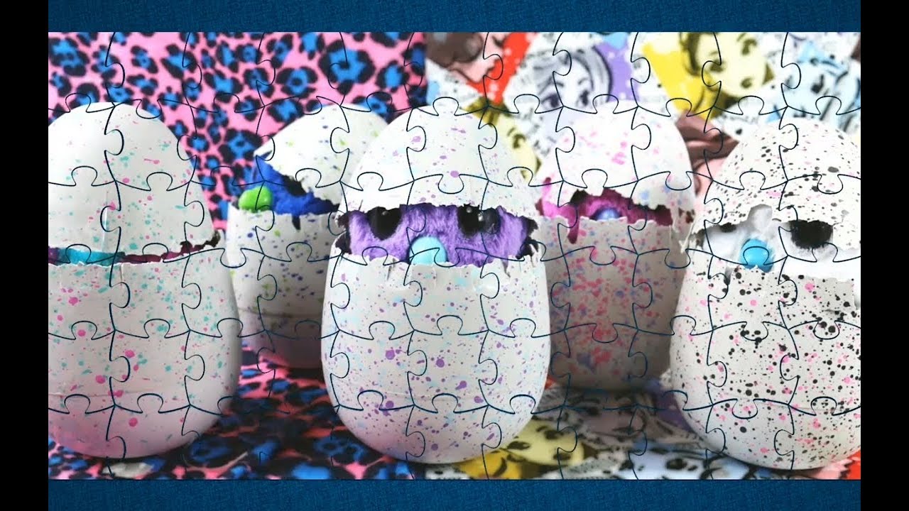 Hatchimals Hatching Puzzle for Kids with kids music - YouTube