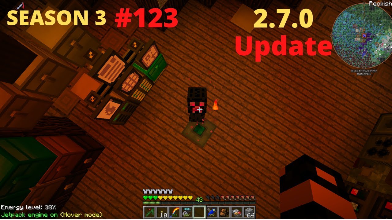 GregTech New Horizons S3 - 123 - 2.7.0 Update - YouTube