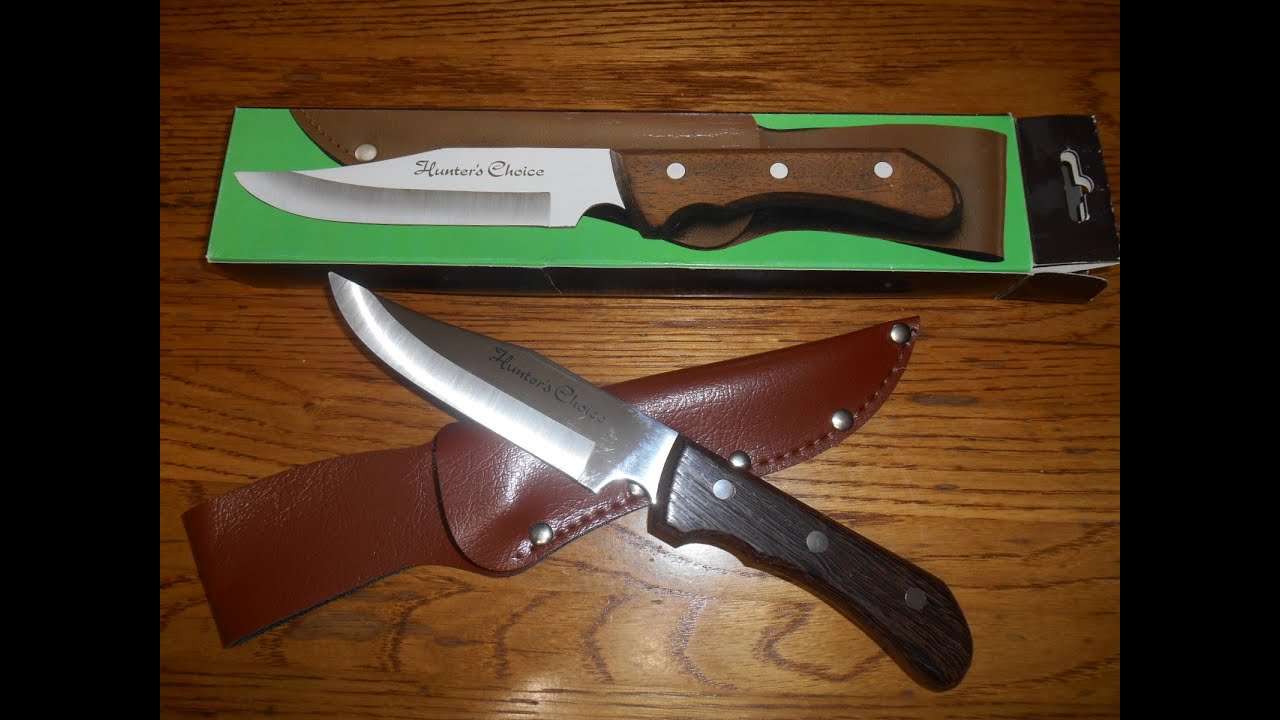 Hunter's Choice professional hunting knife (SKMX1) - YouTube
