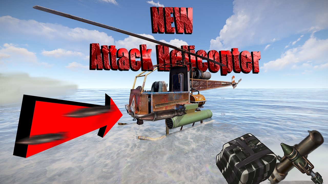 new helicopter rust 2023/Раст - Новый вертолет 2023 - YouTube