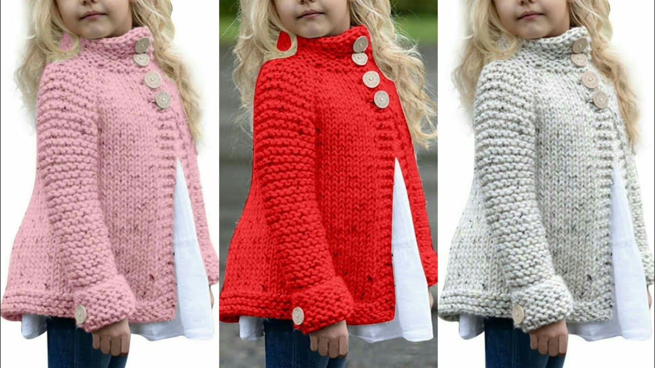 Cute and lovely Hand knitted Jackets for toddler girls / Baby Cardigan ...