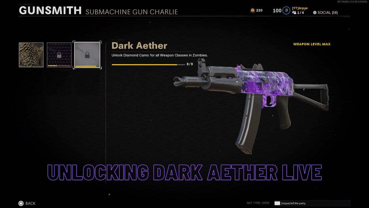 *LIVE* Call Of Duty Black Ops Cold War | Unlocking Dark Aether Live ...