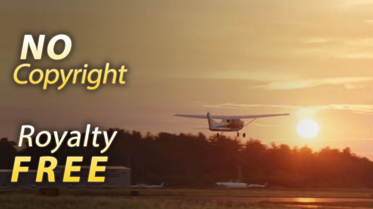 A Plane takes off - No Copyright Stock Footage | Full HD | FREE ...