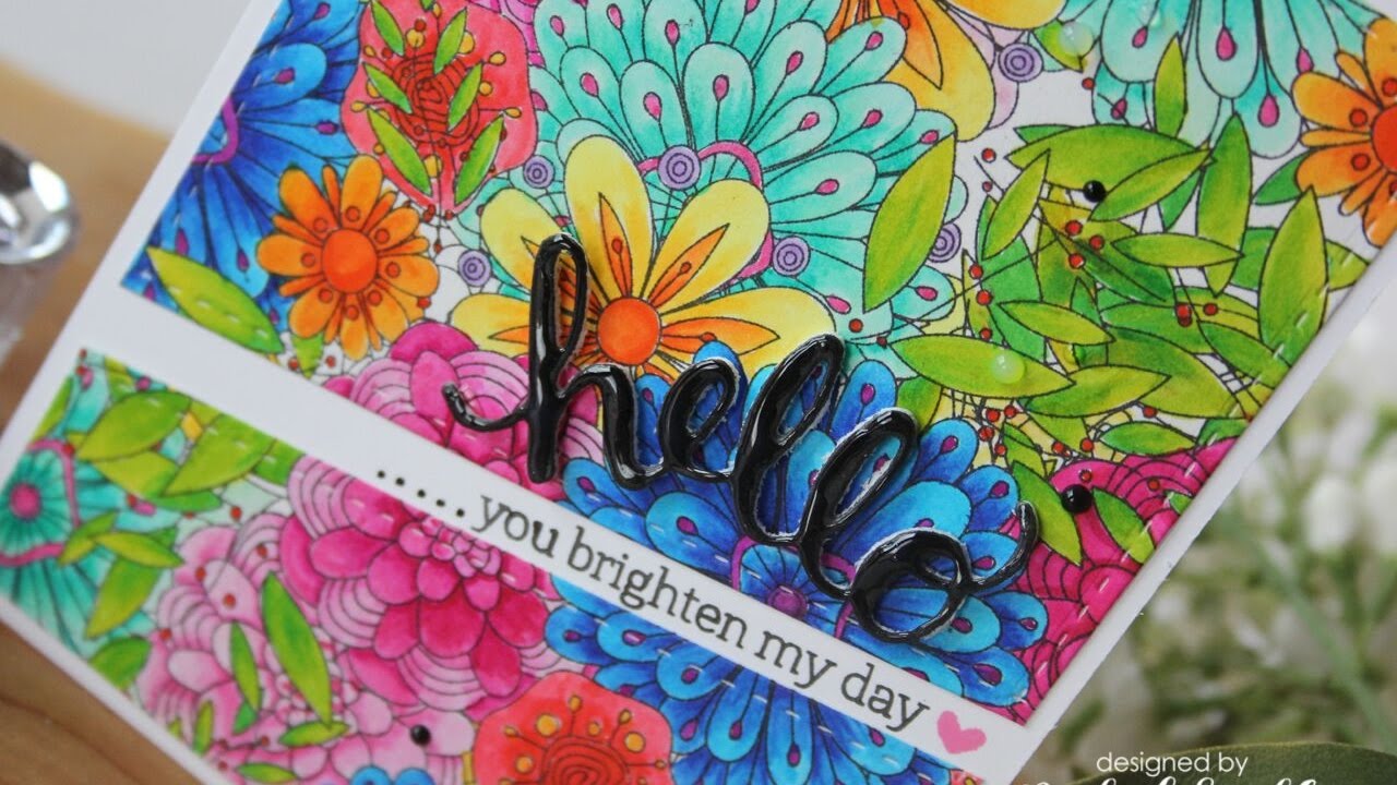 Mix & Match Monday | Bold Colorful Background - YouTube