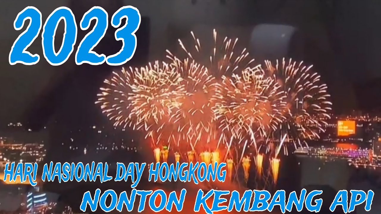 kembang api Hongkong 2023 || China Hongkong independence day - YouTube