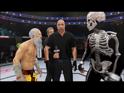 UFC 4 - Old Bruce Lee vs. Evil Skull - Super Dragon 🐉