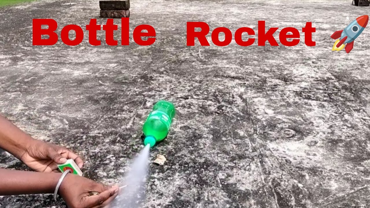 Bottle Rocket Experiment - YouTube