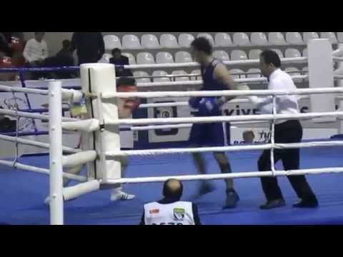 Turkish championship second fight at İskenderun 24-12-2014 Umut Aydin vs Remzi Uyar