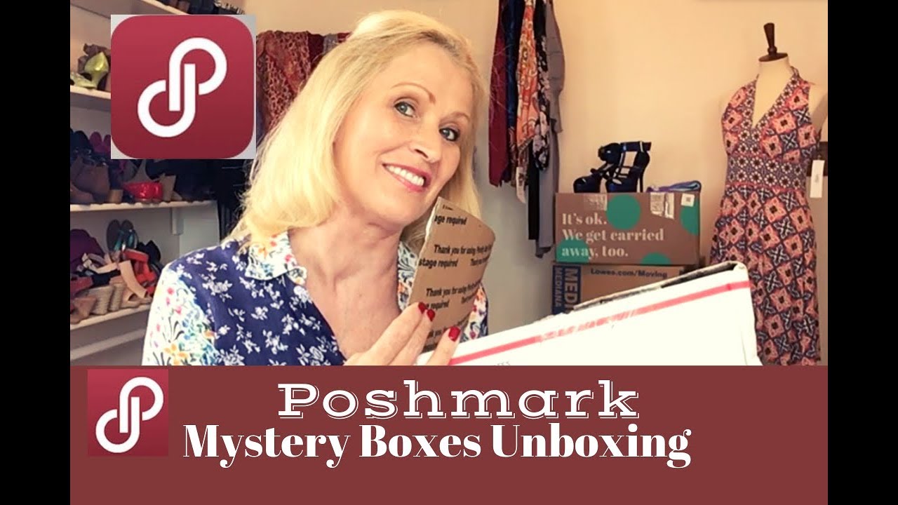 Poshmark Mystery Boxes Unboxing - Resell & Keep - YouTube