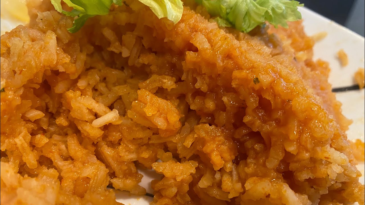 Mexican Red rice recipe very easy and delicious - YouTube