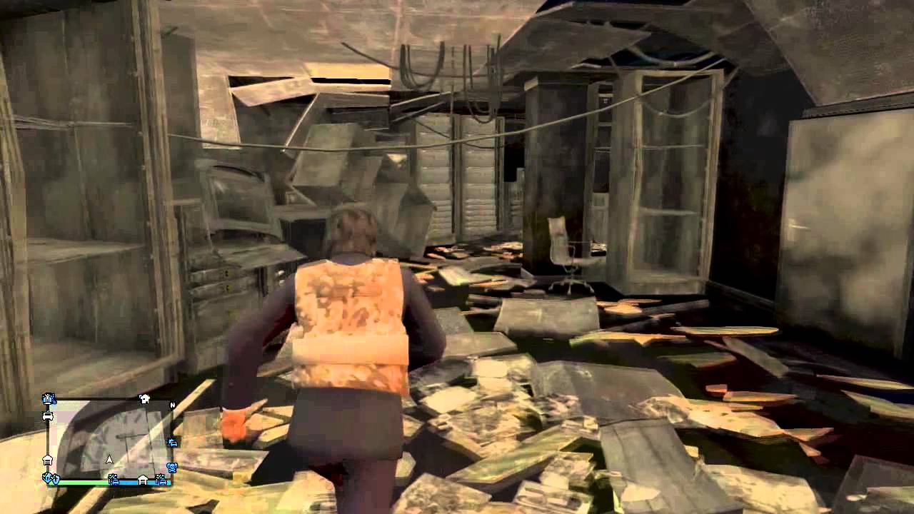 GTA 5 FIB Building Interior Wall Breach (Playstation 3 and Xbox 360 ...