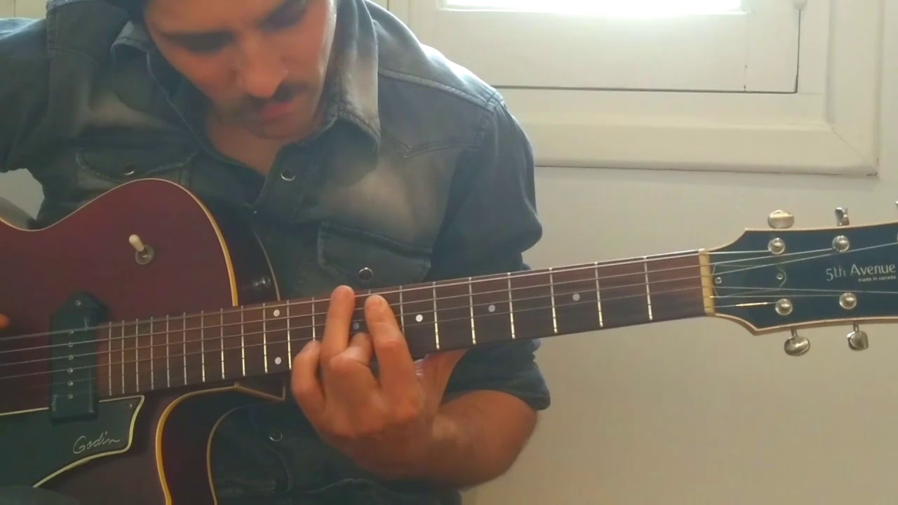 Oleo (Bb Rhythm Changes) solo guitar - YouTube