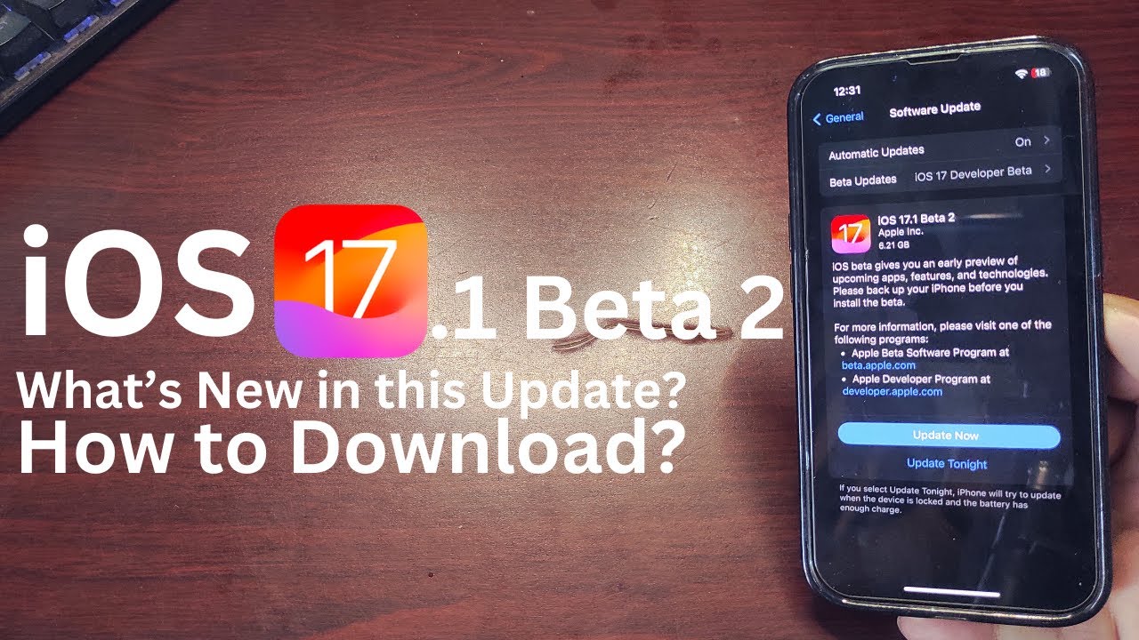 iOS 17.1 Beta 2 is Out | What's New | The iOS Guy - YouTube