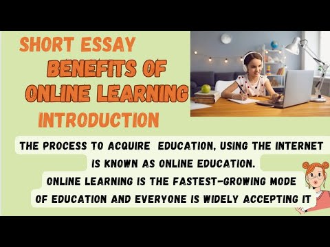 Online Learning | Advantages Of Online Learning Short Essay - YouTube