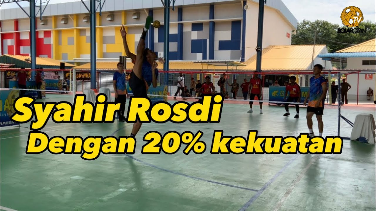 Syahir Rosdi dengan 20% kekuatan - YouTube