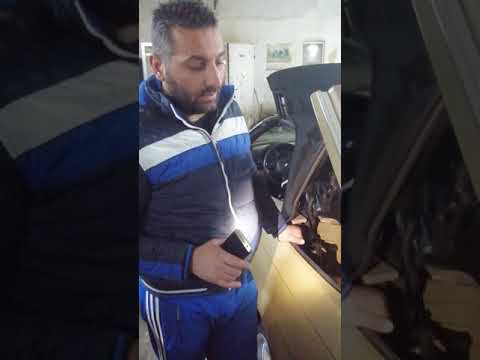 E46 Cabrio tente su giderlerinin açılması