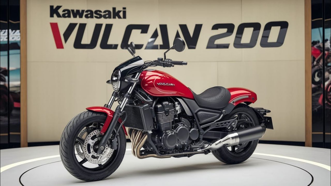"Finally Launched! The 2025 Kawasaki Vulcan 200 Is a MONSTER on Two ...