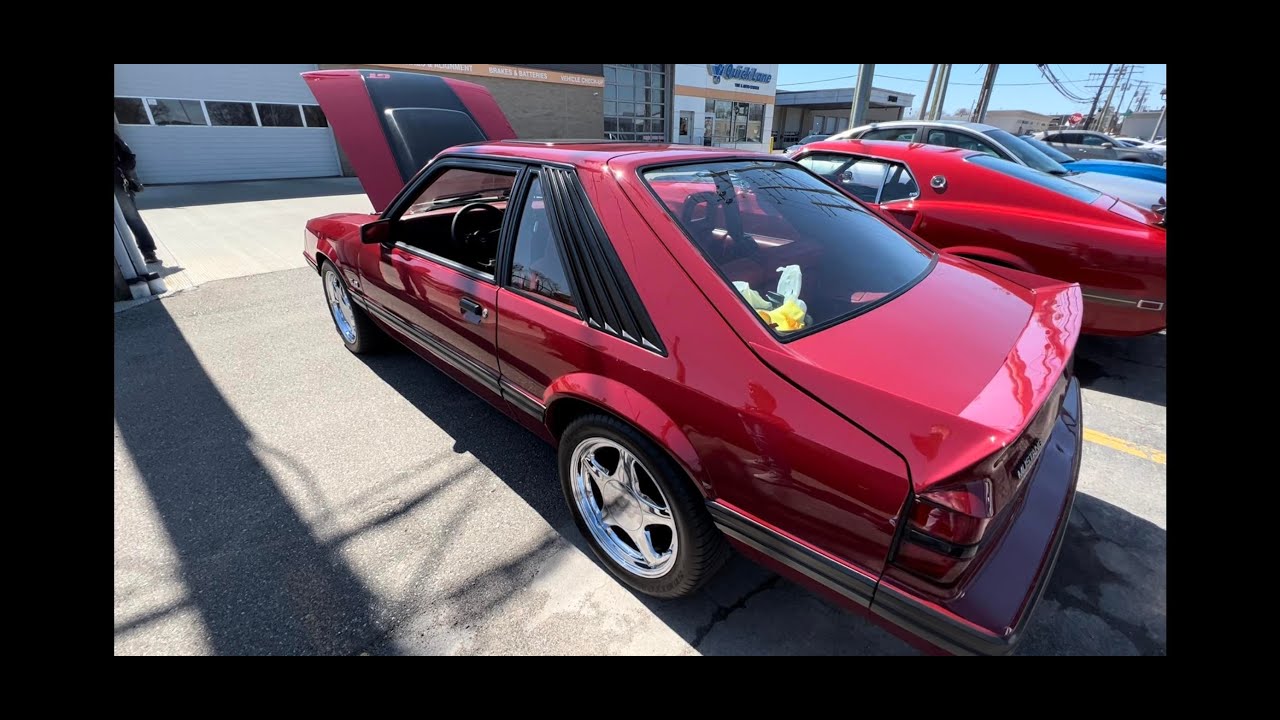 Happy National Mustang day Car show. It's a day early but Easter is ...