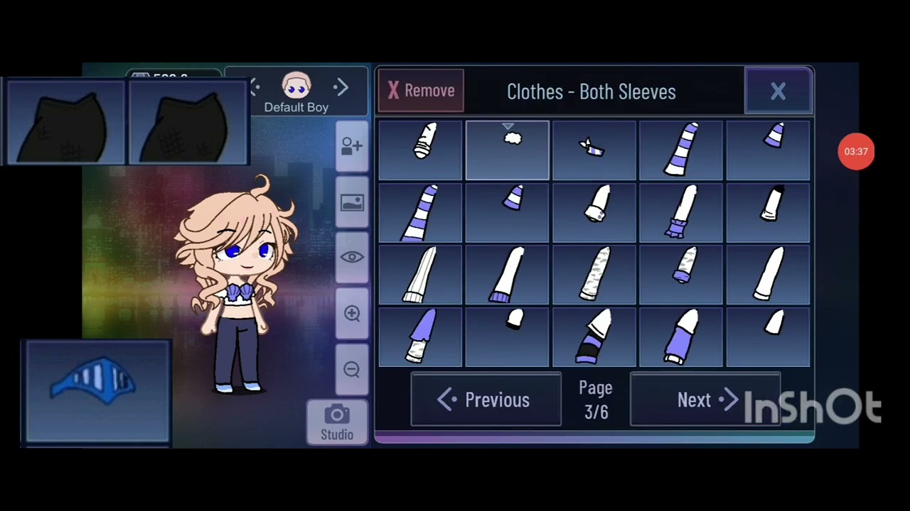 making a character from some unpopular gacha club items - YouTube