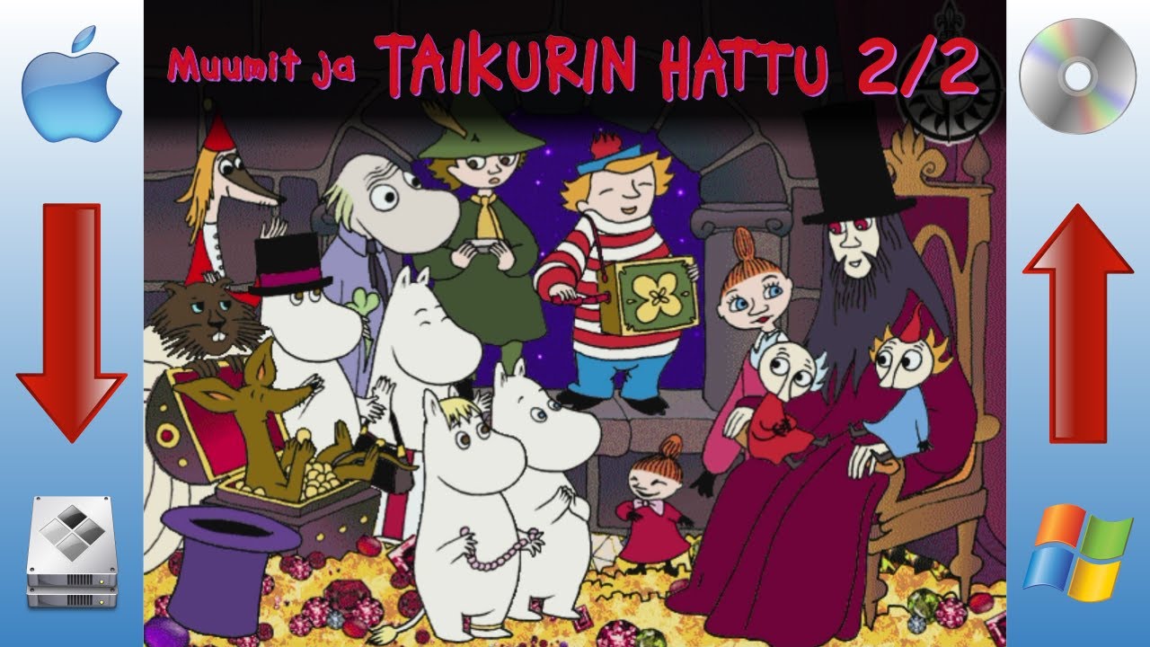 Muumit ja Taikurin hattu (2/2) - YouTube