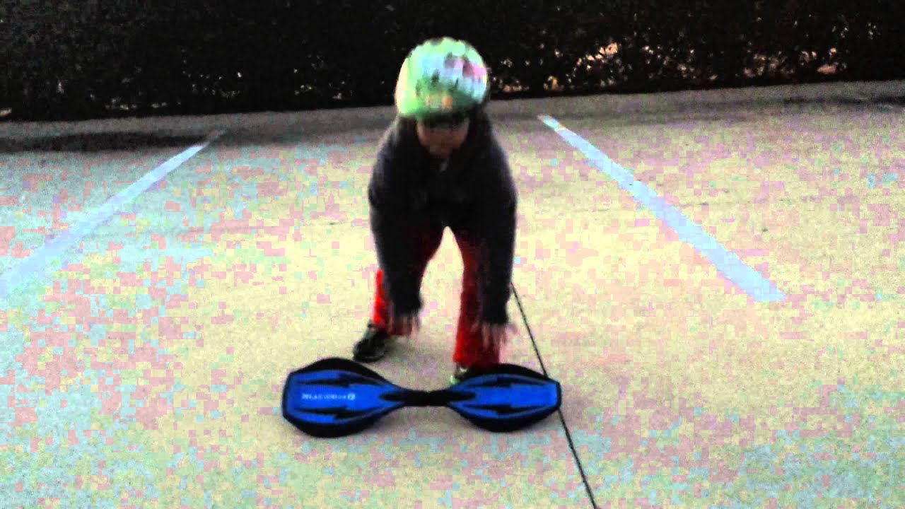 How to ride a ripstik - YouTube