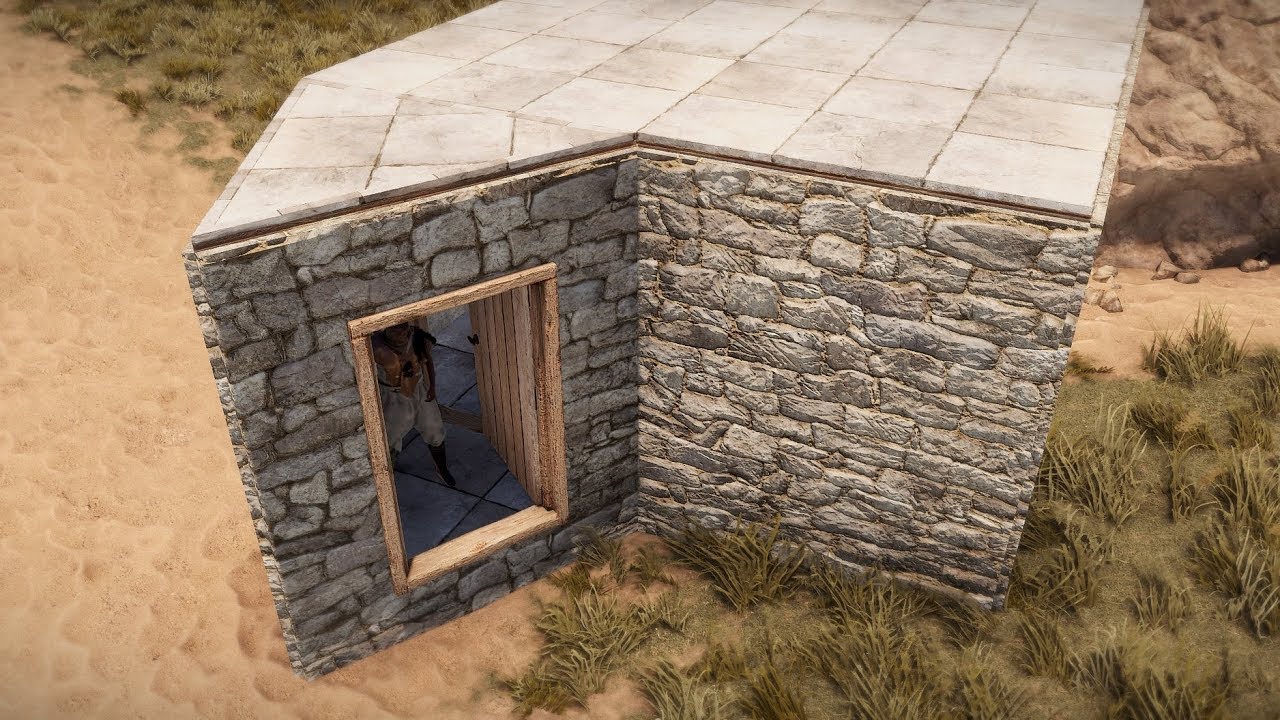 Base - bunker 2x2 Rust. DUO - QUAD. - YouTube