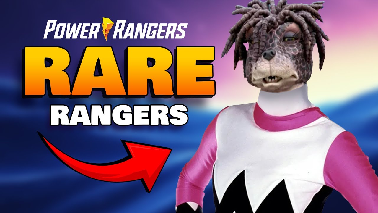 The rarest Power Rangers in history - YouTube