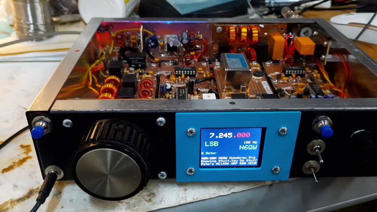 MC1496 based SSB XCVR a QSO on 12 26 2020 - YouTube