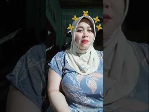 Bunda Hijab Cantik Bohay live Sendirian di Malam Mari 