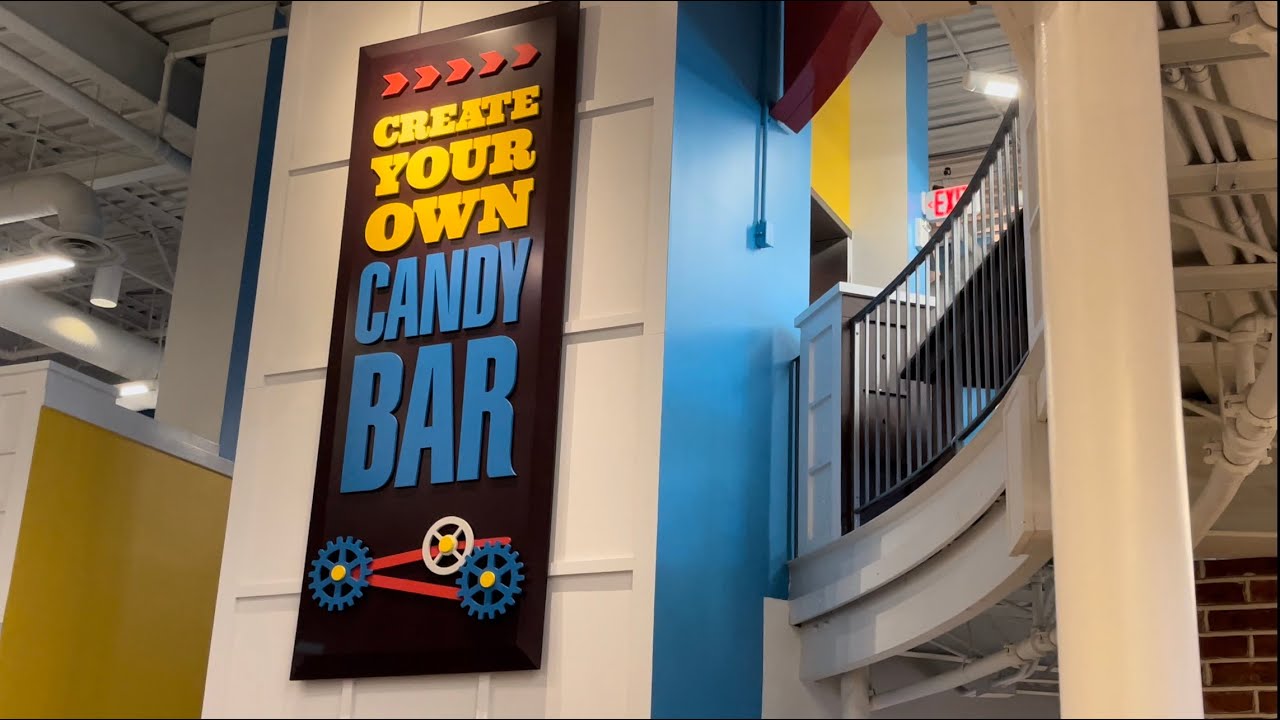Hershey's Chocolate World make your own candy bar experience, Hershey ...