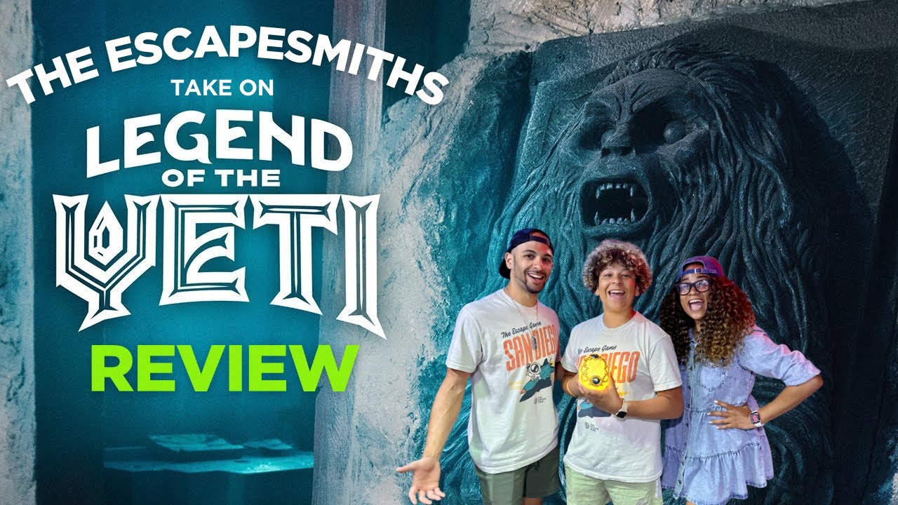 Family vs. The Yeti! | The Escape Game Review: Legend of the Yeti - YouTube