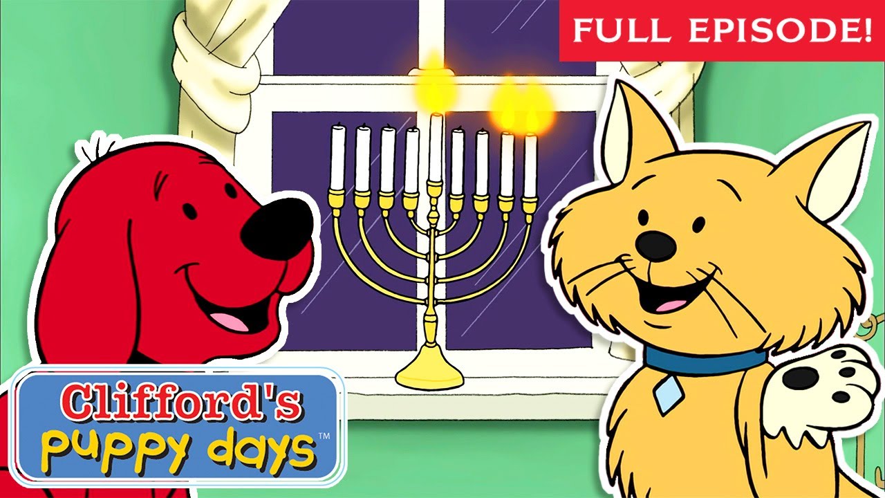 Hanukkah Plunder Blunder | Full Episode | Clifford's Puppy Days ...