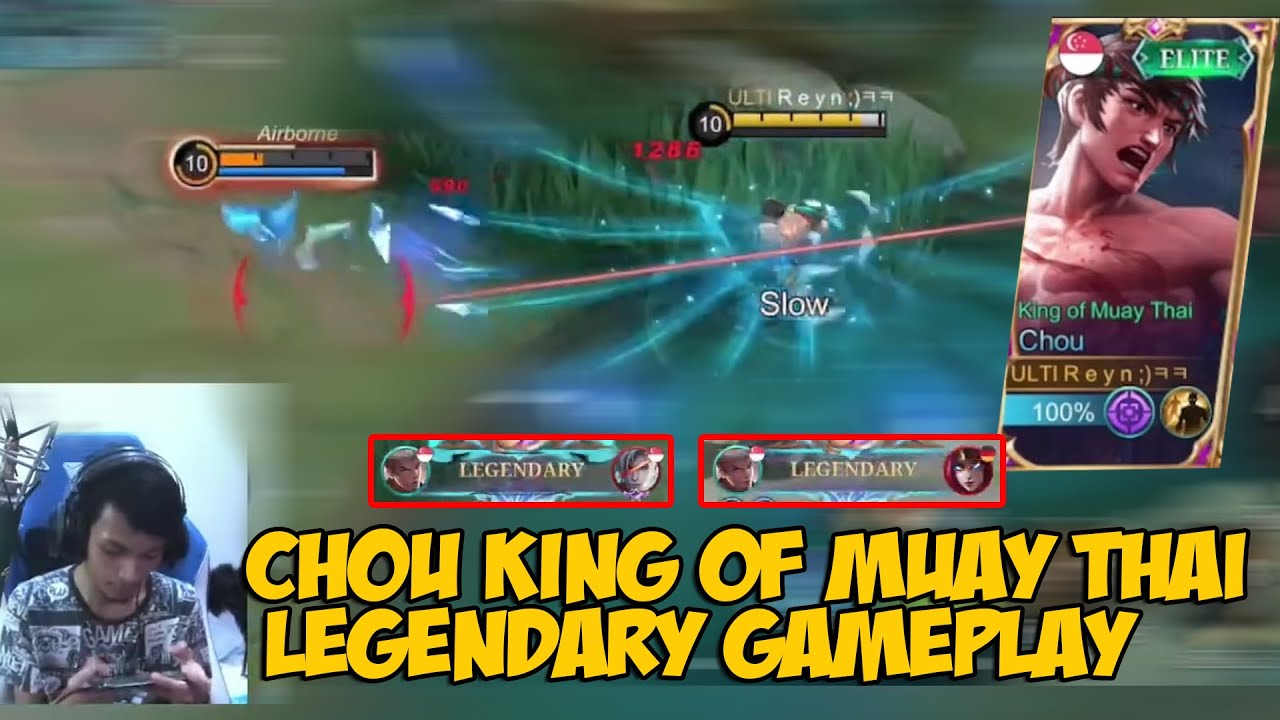 Chou King Of Muay Thai Legendary !! Chou Syno Demage Cheat !! - YouTube