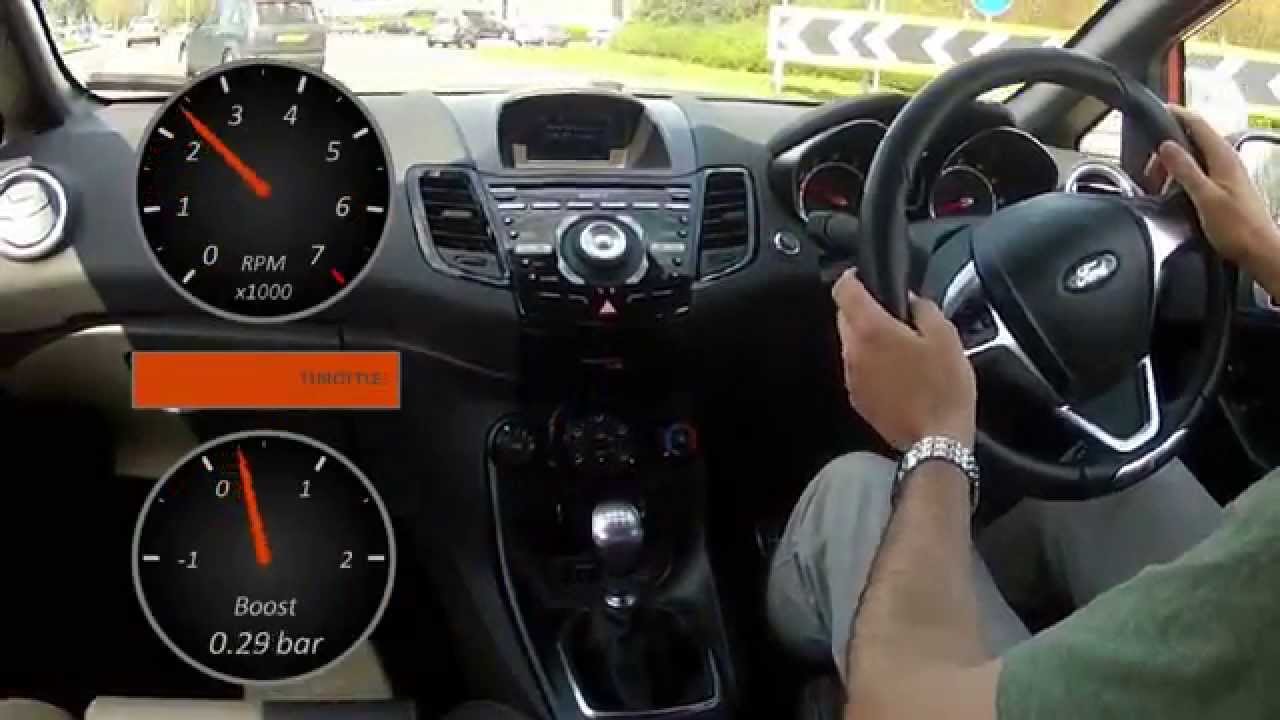 Fiesta ST - torque steer? - YouTube