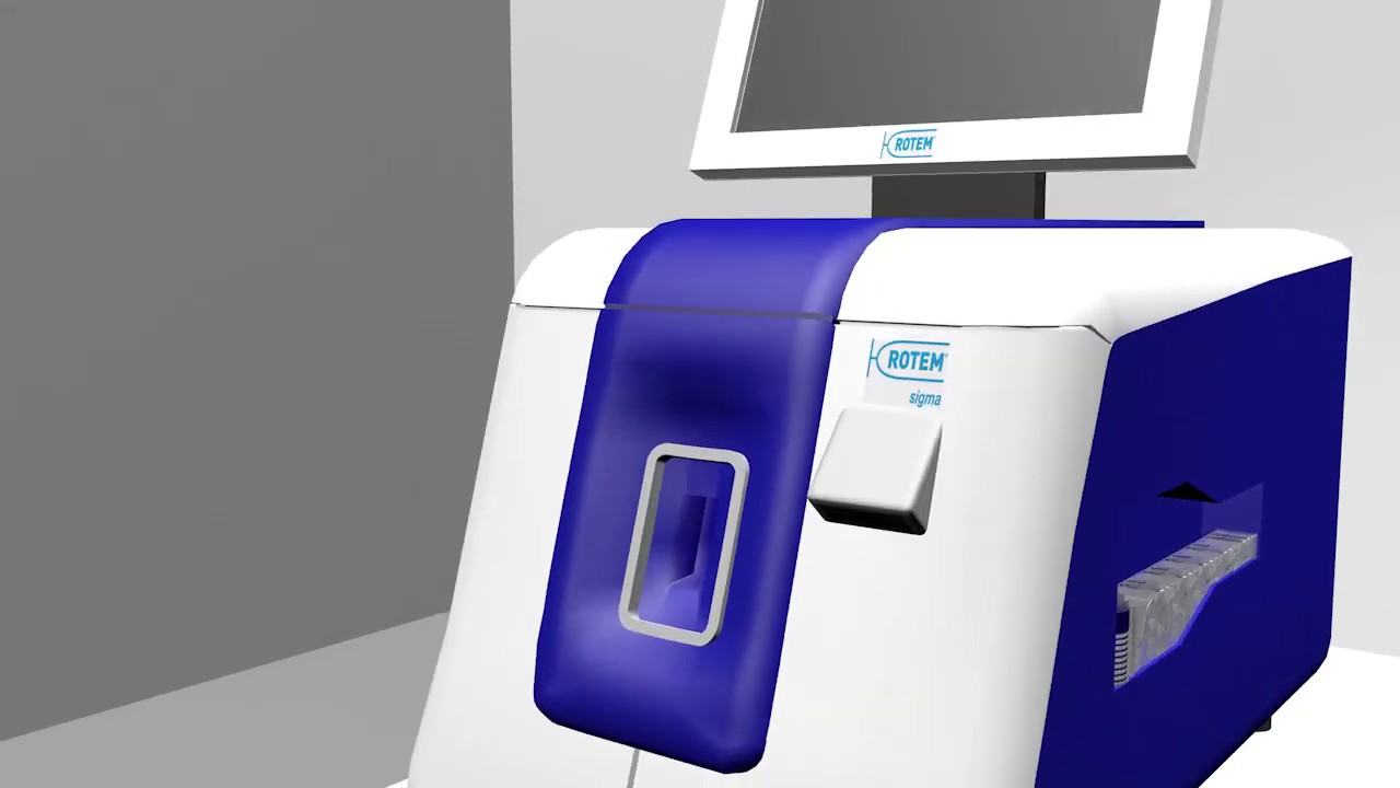 ROTEM SIGMA - PATIENT BLOOD MANAGMENT - YouTube