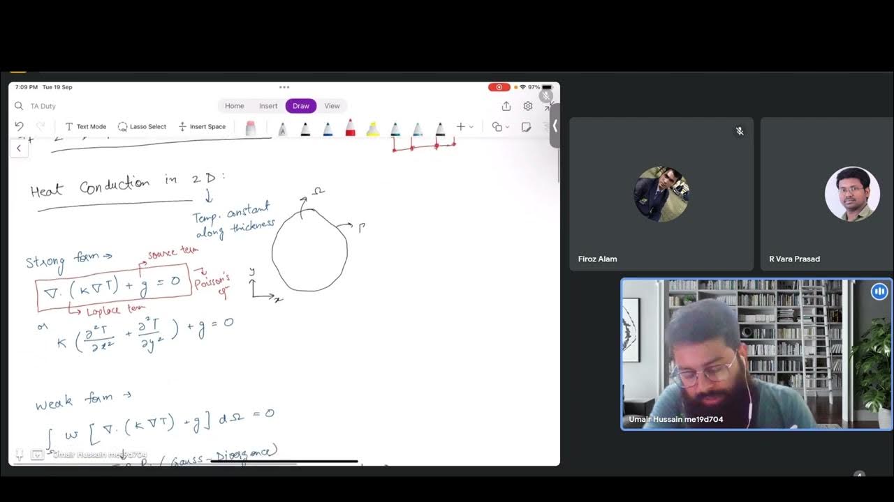 Finite Element Method: Variational Methods To Computer Programming: Week-7 Doubt Session - YouTube