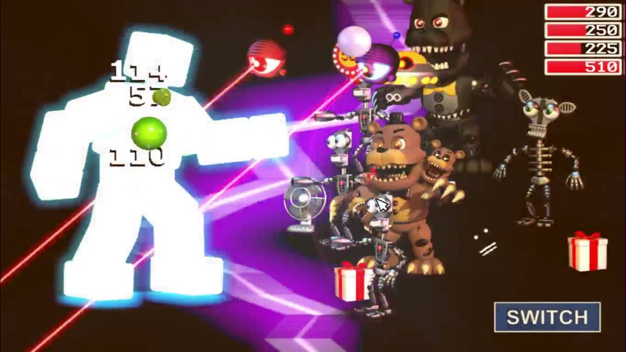 Fnaf World Final Boss On Hard Mode Youtube