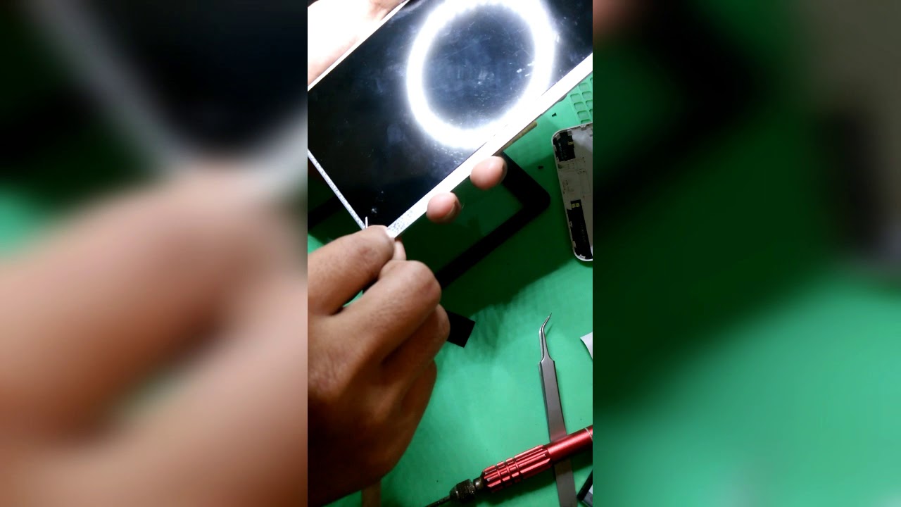 Tutorial tab advan T1-G 3G ganti lcd - YouTube