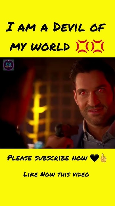 Lucifer attitude status 💢💢 #lucifer #short #shorts #viral #respect - YouTube
