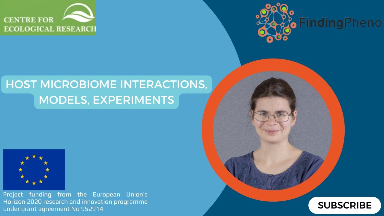 Host microbiome interactions, models, experiments - YouTube