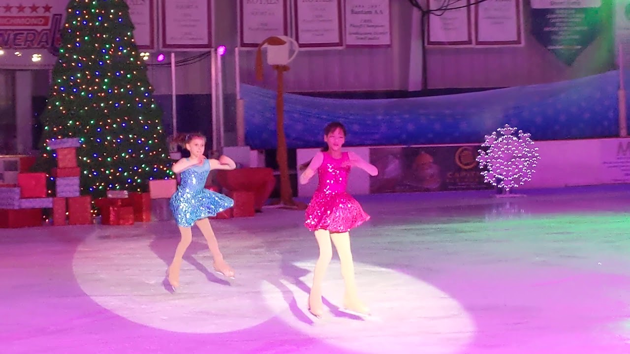 Christmas Ice Show 2019-chelsea & Miranda - YouTube