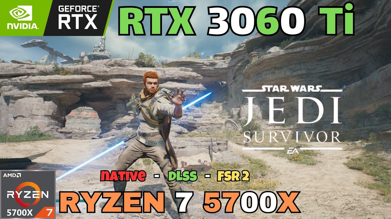 Star Wars Jedi: Survivor RTX 3060 TI Ryzen 7 5700X | All Settings DLSS ...
